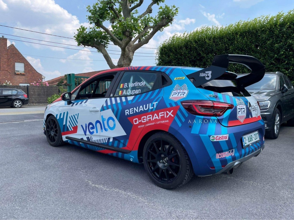 Renault Clio Rally 3 van Benoit Verlinde en Anton... - Ardeca Ypres ...