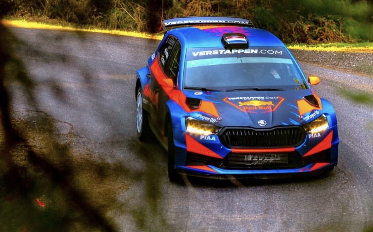 Geslaagde livery voor de nieuwe Skoda Fabia Rally 2 van Jos Verstappen ...